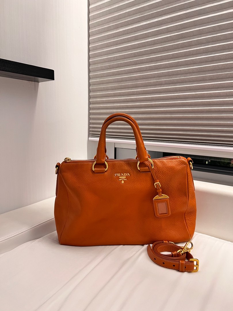 Prada 2way bag, Luxury, Bags & Wallets on Carousell