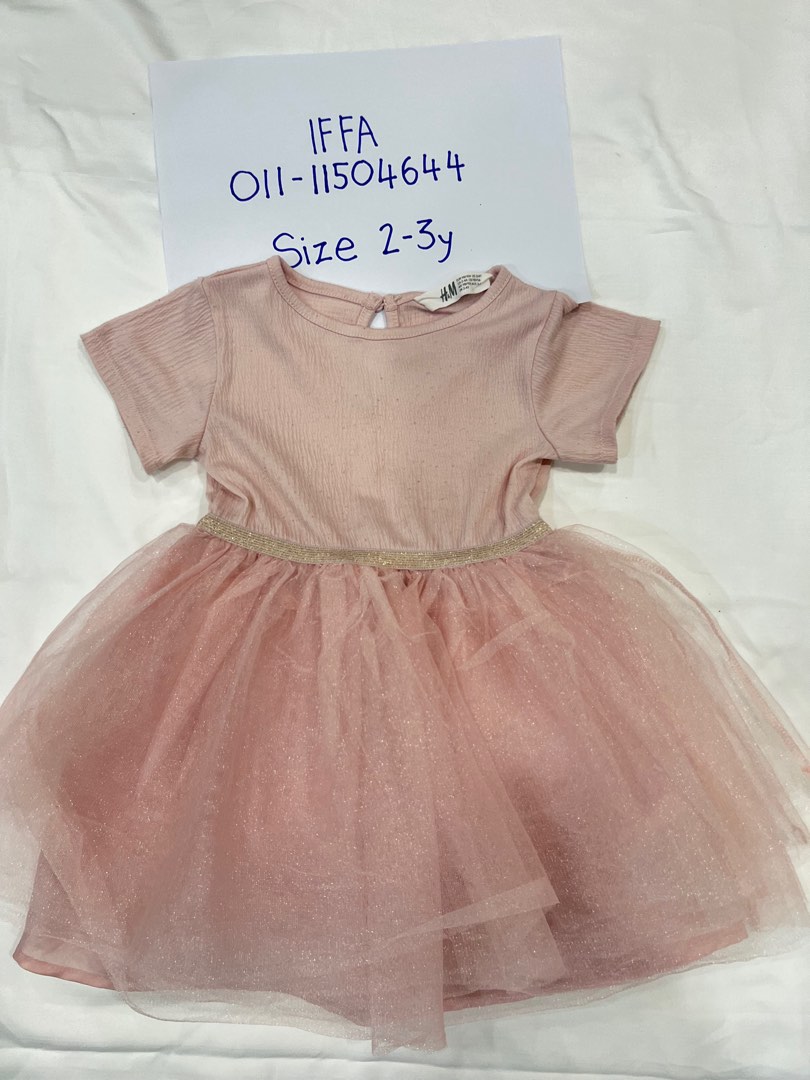 Prelove baby dress H&M 2-3y, Babies & Kids, Babies & Kids Fashion on Carousell