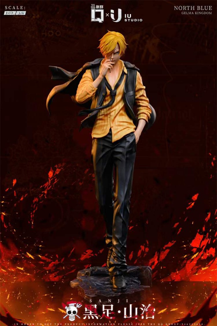 【PRE-ORDER】 Li Qun Studio x IU Studio - Sanji One Piece Resin Statue GK ...