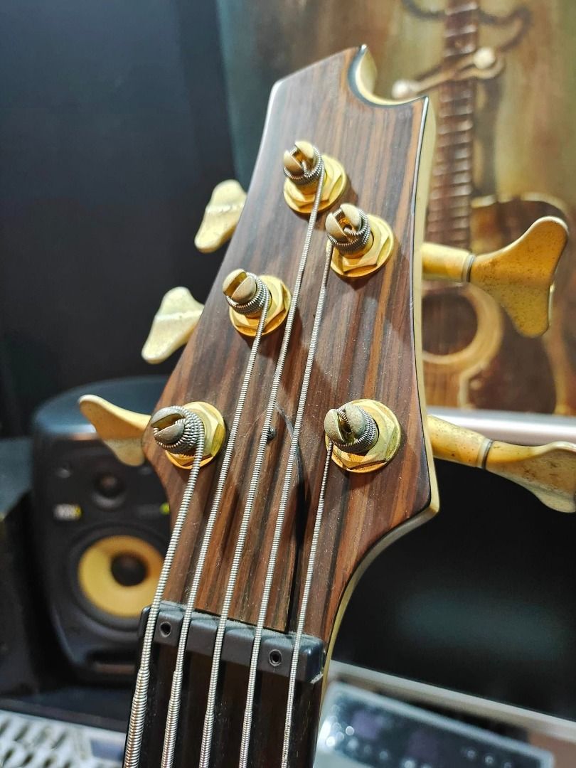 Rare 5-String Bass Guitar Cort 3535 with Mighty Mite Pickups, Hobbies ...