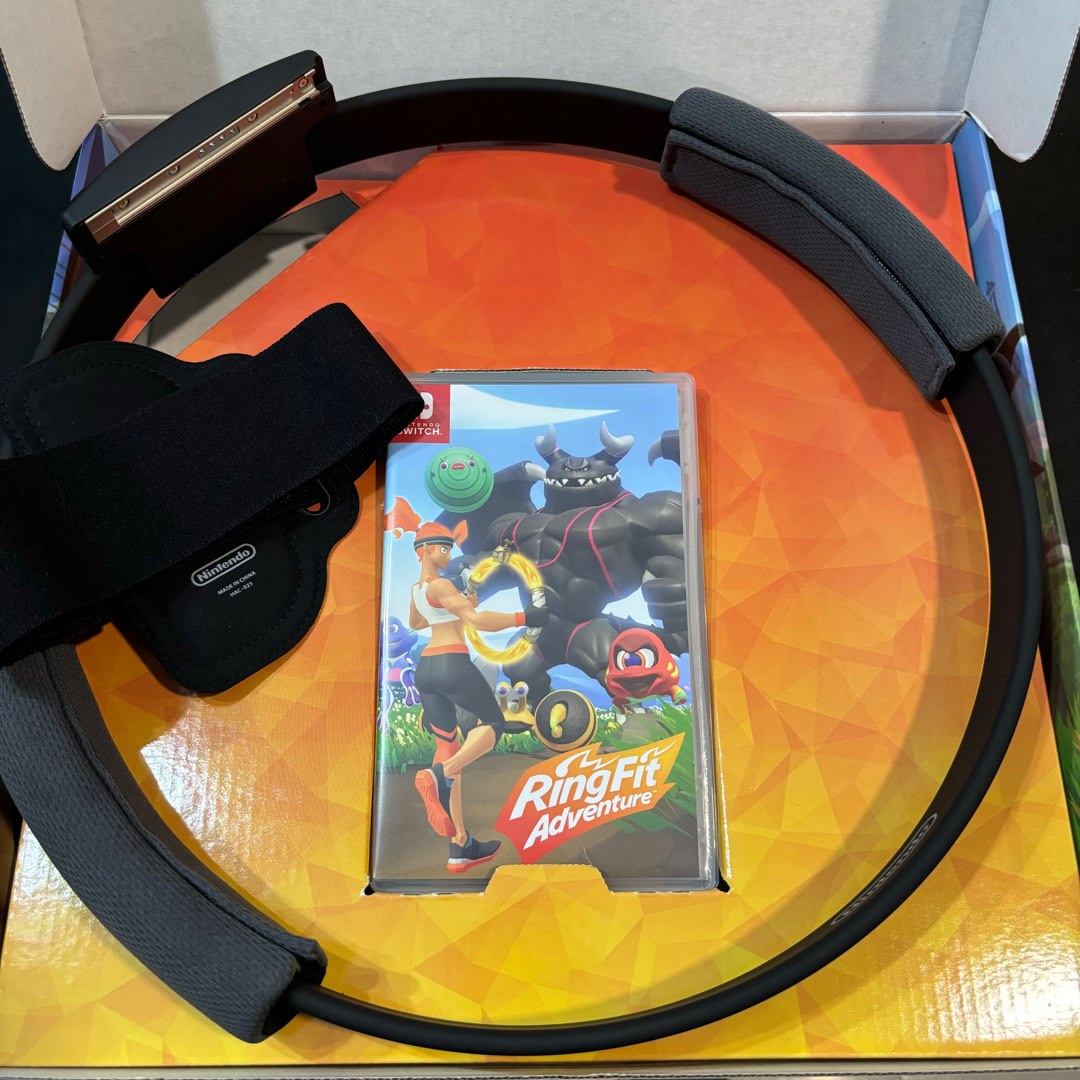 Ring Fit Adventure Nintendo Switch Physical Card Game Ringfit, Video ...