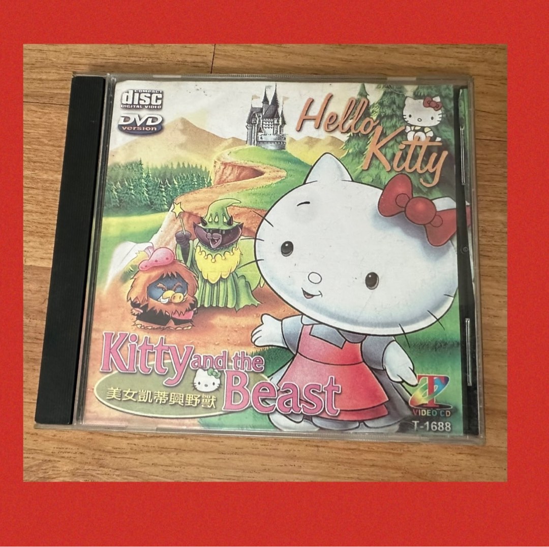 SALE Hello Kitty and the beast DVD, Hobbies & Toys, Music & Media, CDs ...