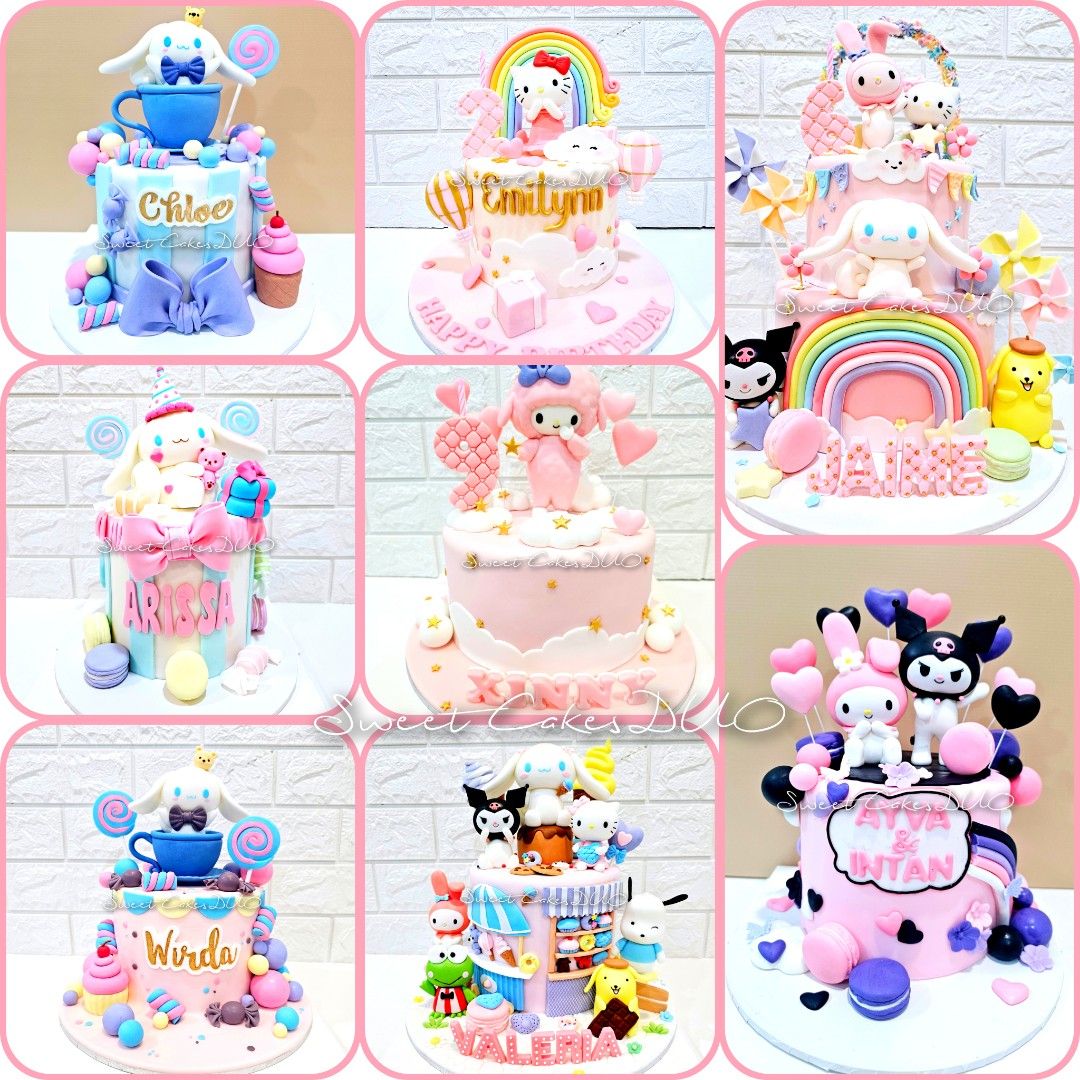 Sanrio Customised Cake on Carousell