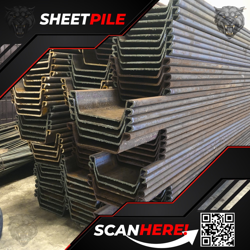 Sheet Pile | Interlocking Piles | Seawall | Retaining Wall ...