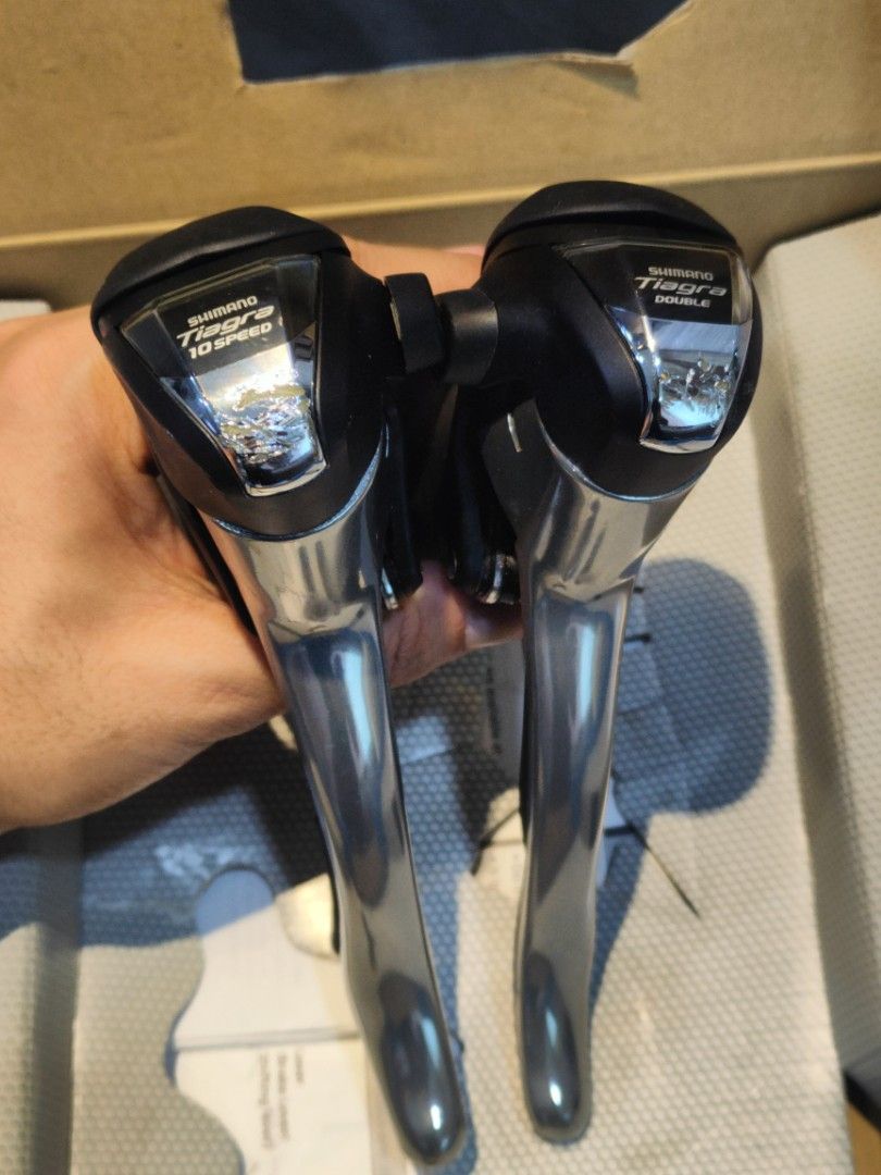 Shimano Tiagra ST-4700 10-Speed STI Shifter, Sports Equipment, Bicycles ...