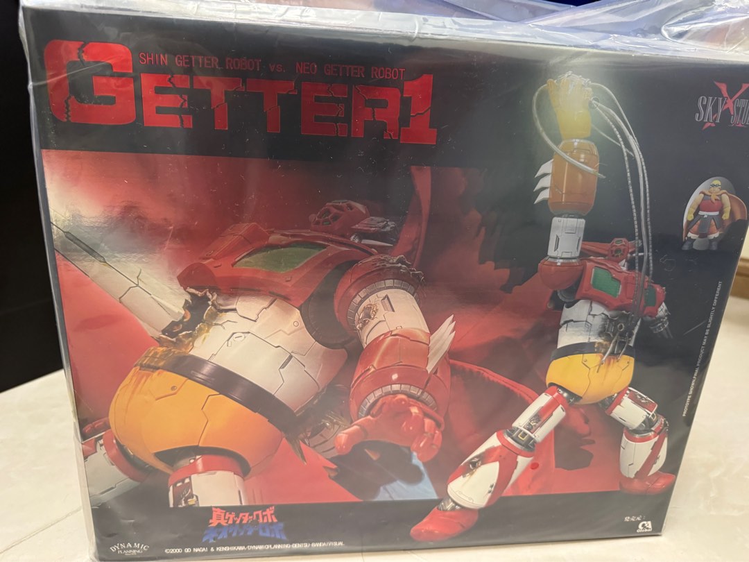 [現貨]SKYX STUDIO 動漫節會場限定 SXD-11 Getter1 Shin Getter Robot VS Neo Getter Robot 最終決戰Damaged ver ...