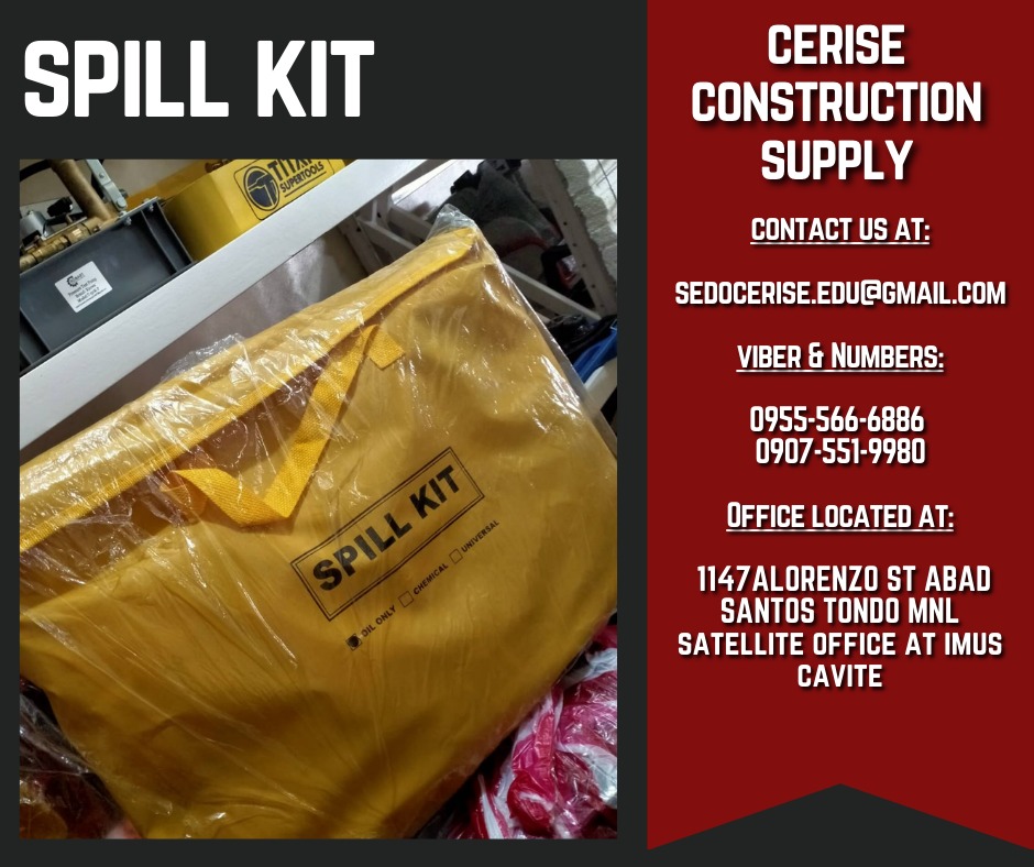 SPILL KIT, Commercial & Industrial, Construction & Building Materials ...