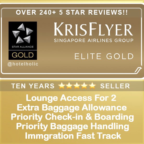 Star Alliance Gold (Krisflyer Elite Gold), Hobbies & Toys, Travel ...