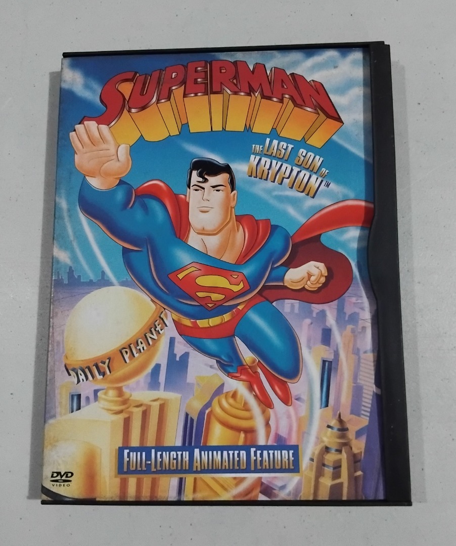 Superman : The Last Son of Krypton - Full Length Animated Feature - DVD ...