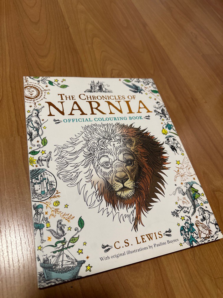The Chronicles of Narnia Official Coloring Book, Hobbies & Toys, Books ...