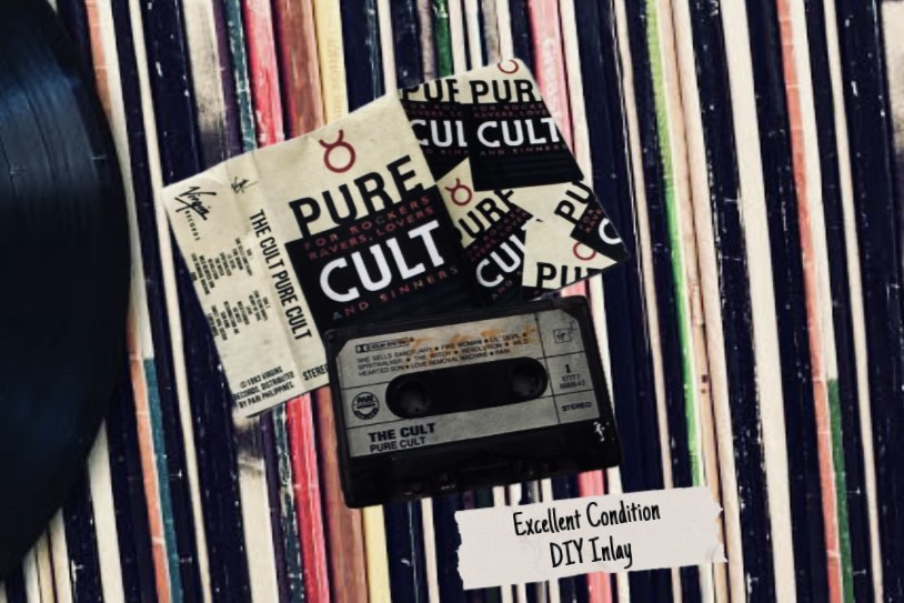 The Cult Pure Cult Miracle Cassette Tape Original Cassettes Vintage ...