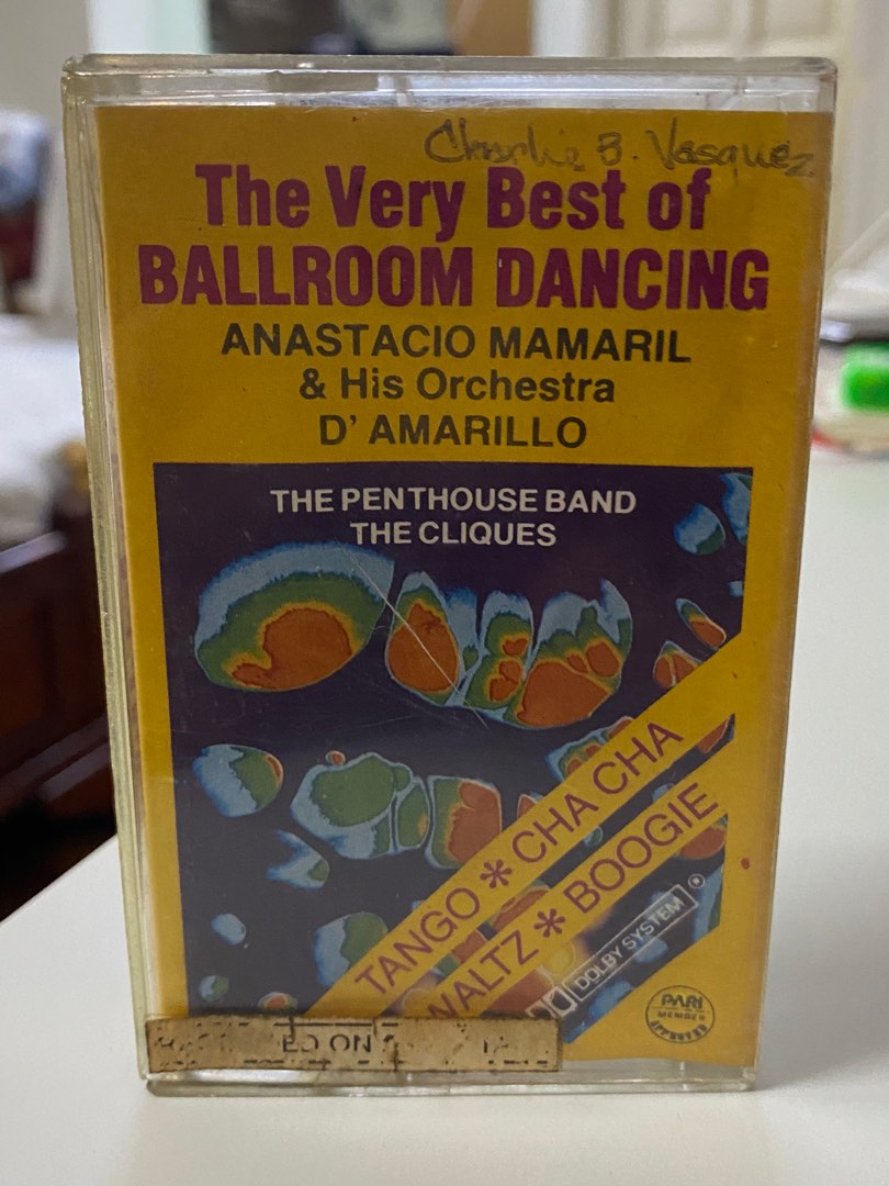 The Very Best of Ballroom Dancing Anastacio Mamaril - OPM Original ...