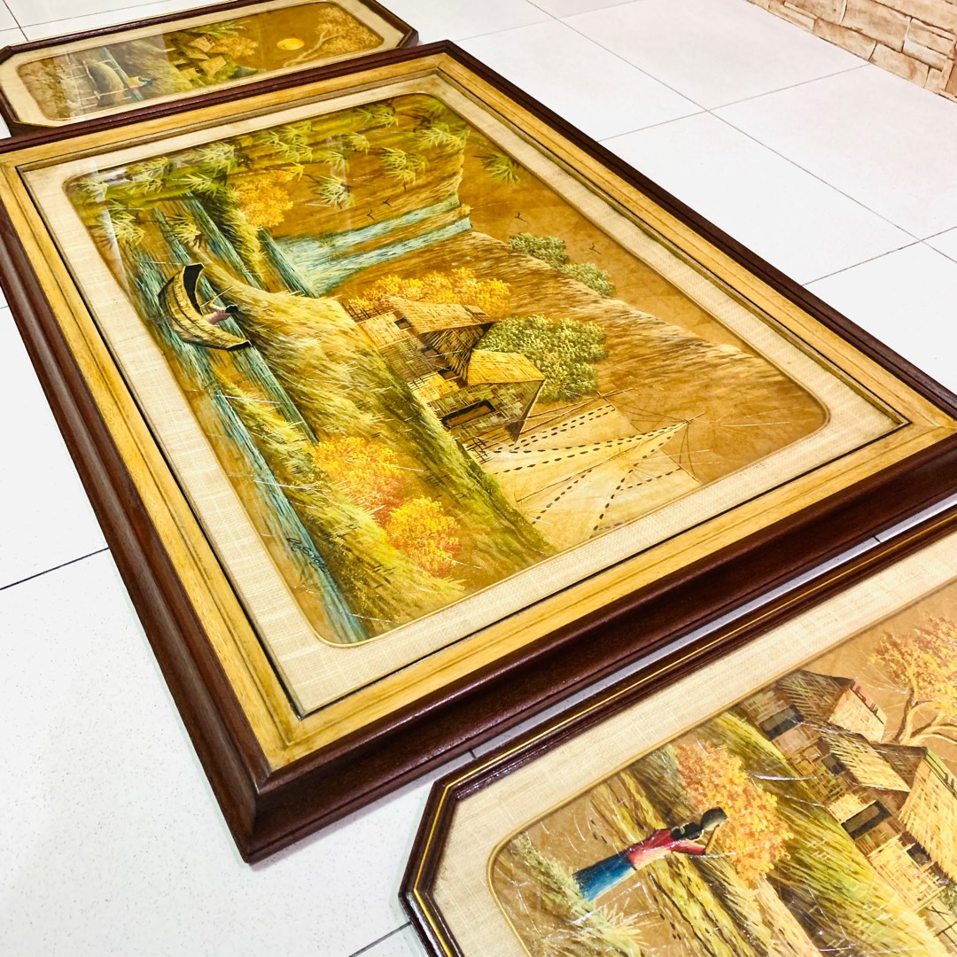 Traditional Vintage Wall Frame Display Set of 3, Furniture & Home ...