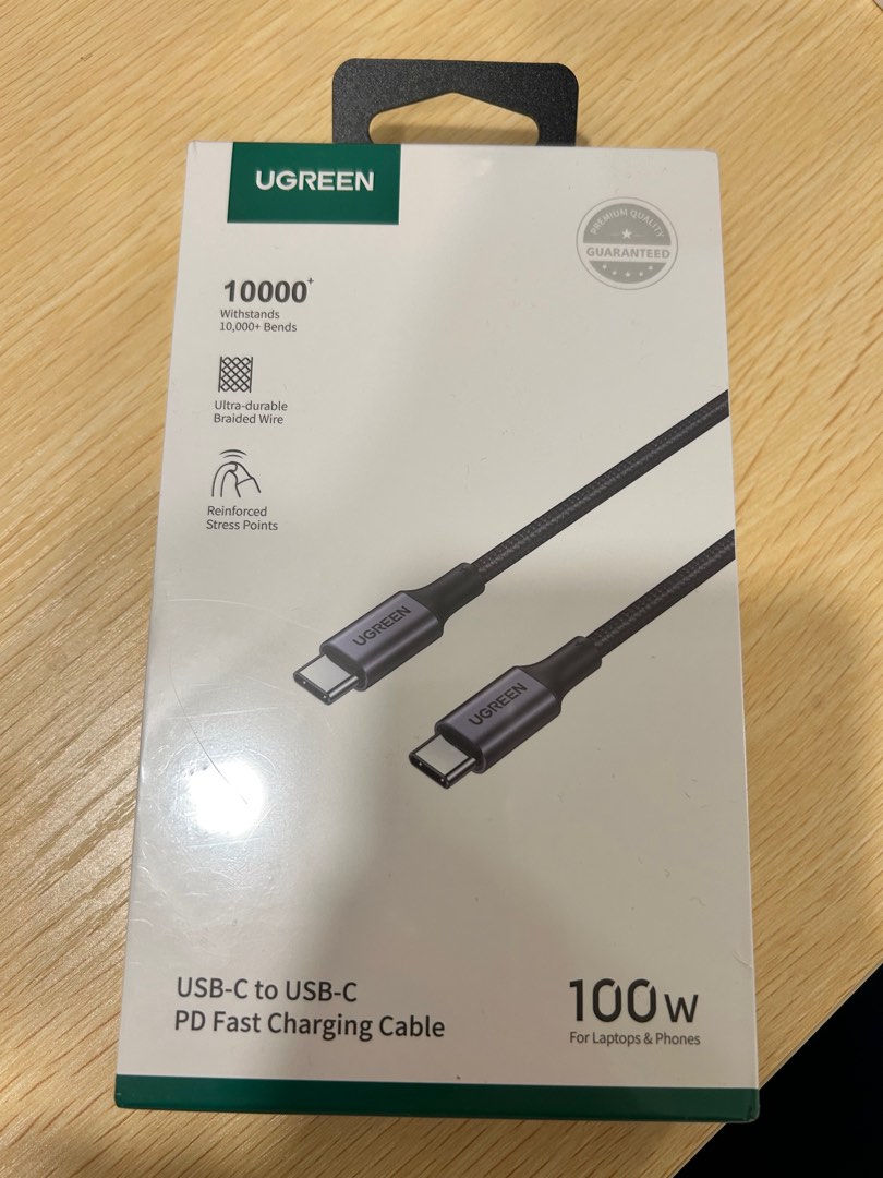 UGREEN USB-C to USB-C PD Fast Charging Cable, Mobile Phones & Gadgets ...