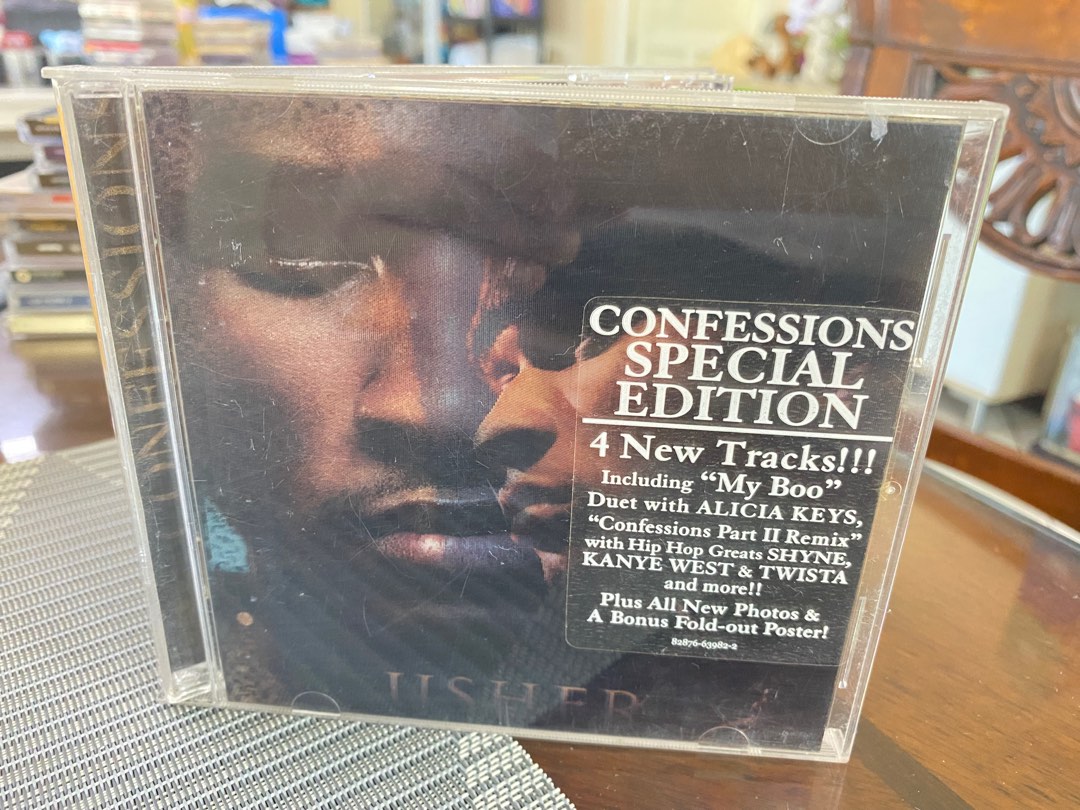 USHER - CONFESSIONS - Duet w Kanye West / Alicia Keys - Original Music Album CD Special Edition ...