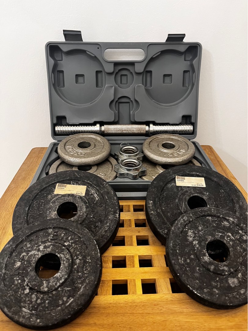 VGO dum bell, Sports Equipment, Exercise & Fitness, Weights & Dumbells ...