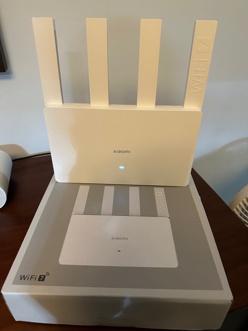 Xiaomi BE3600 WiFi7 2.5G 3600 Mbps (2units as good as new), Computers & Tech, Parts ...