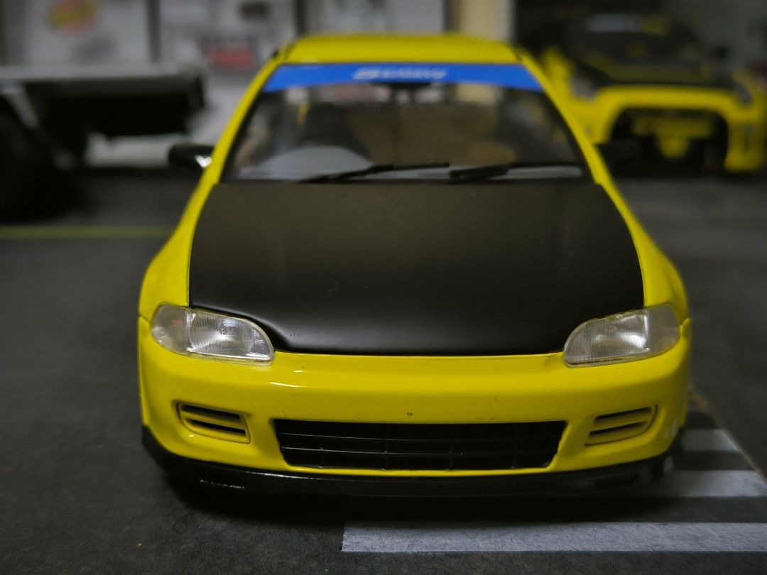 1/18 SOLIDO honda civic, Hobbies & Toys, Toys & Games on Carousell