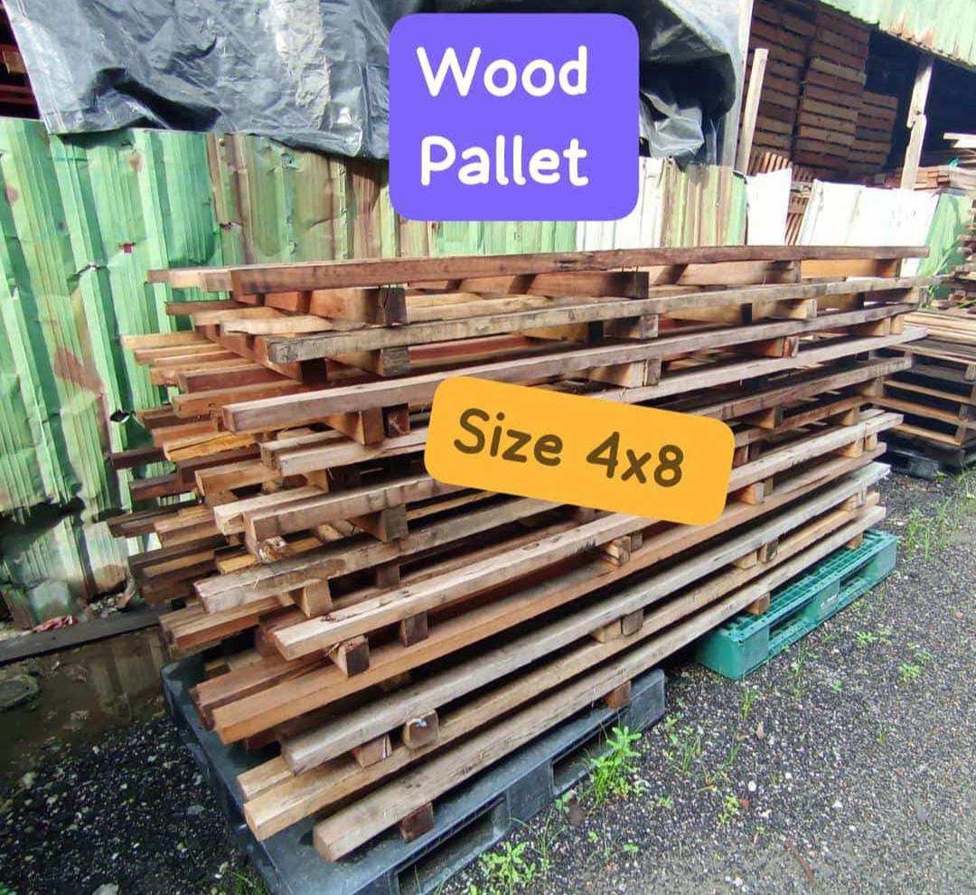 (4X8) WOOD PALLET, Furniture & Home Living, Outdoor Furniture on Carousell
