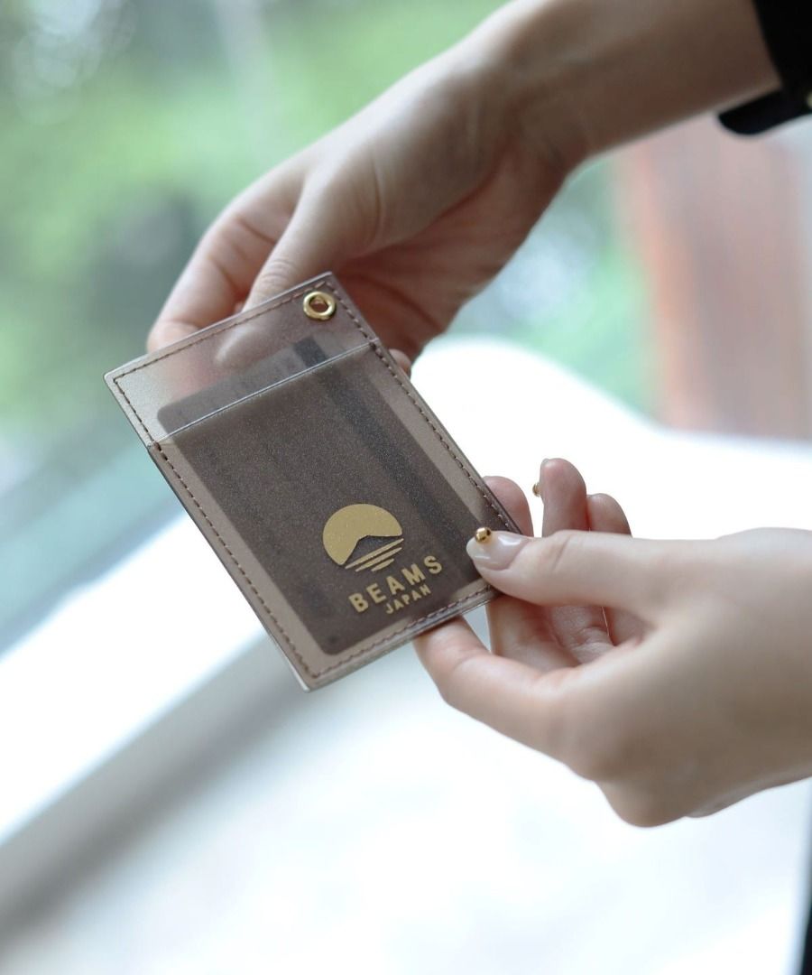 預購 日本製 BEAMS JAPAN MISTY LAYER / 彩色標誌卡包 Colorful logo card case 2colour, 男裝, 手錶及配件, 銀包、卡片套 ...