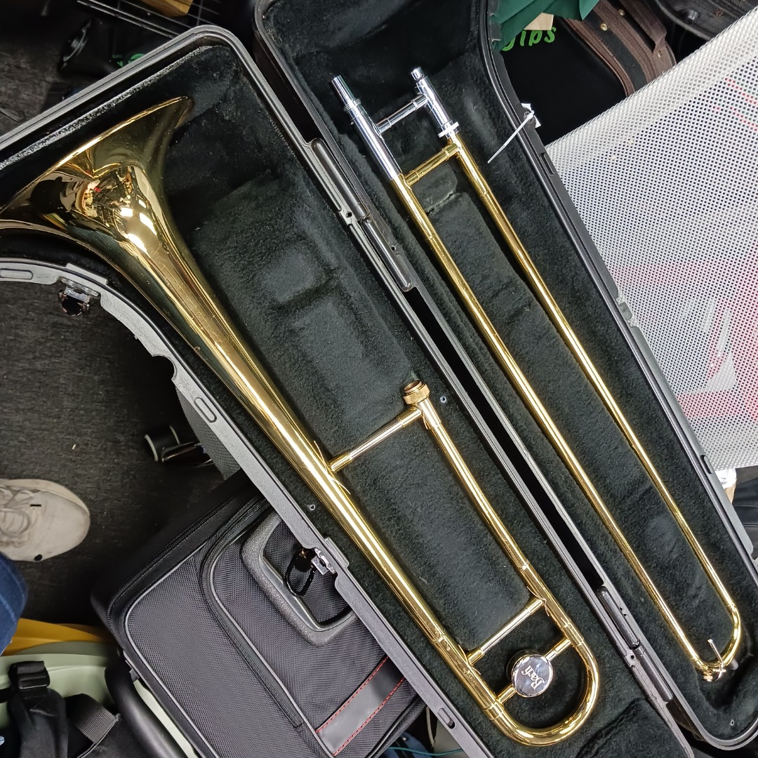 美製 Bach TB-300 Tenor Trombone 中音長號 （ TB 300 ) ~ 做好維修保養清潔, 興趣及遊戲, 音樂、樂器 ...