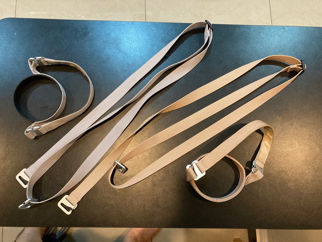 源源鋼藝 hiding tou 水壺杯套 肩背帶 配件 芝麻灰 珊瑚粉, 哩哩扣扣, 其他在旋轉拍賣