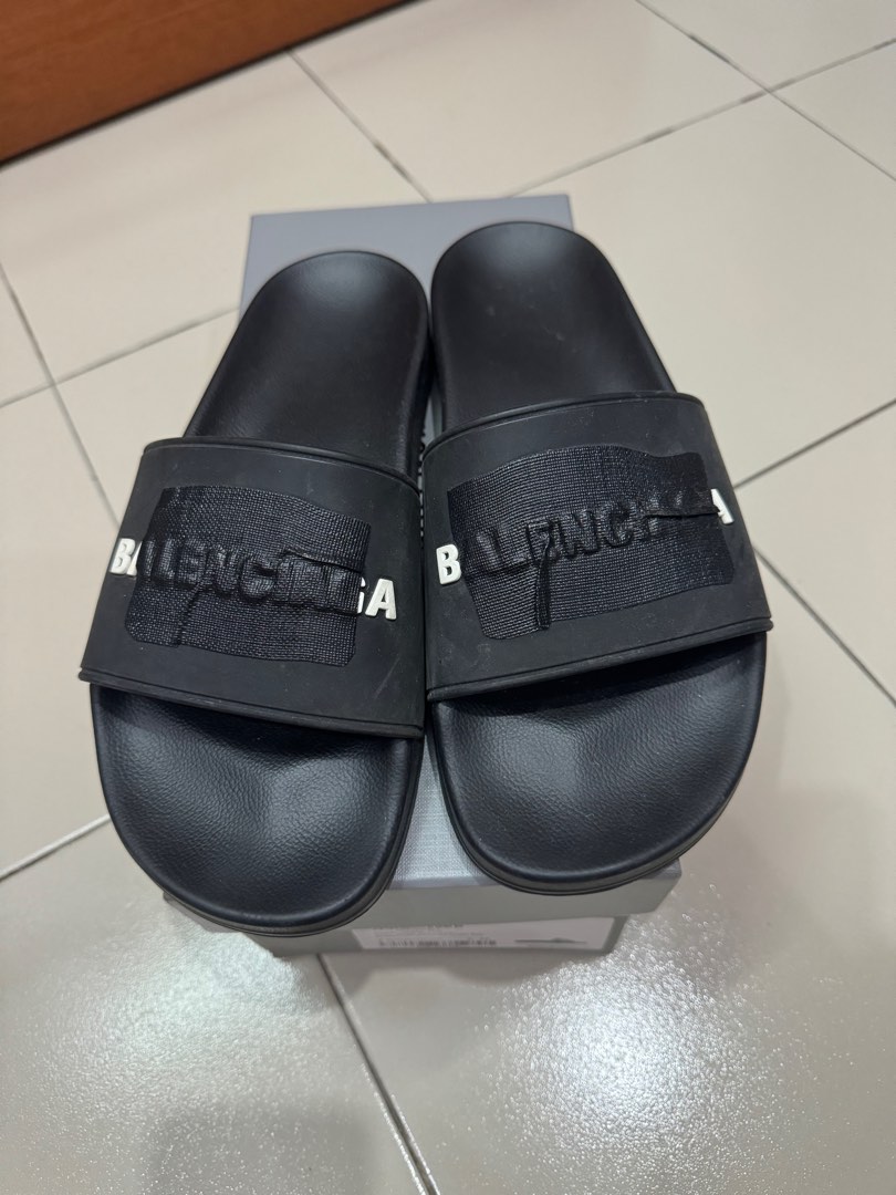 balenciaga slide, Men's Fashion, Footwear, Flipflops and Slides on ...
