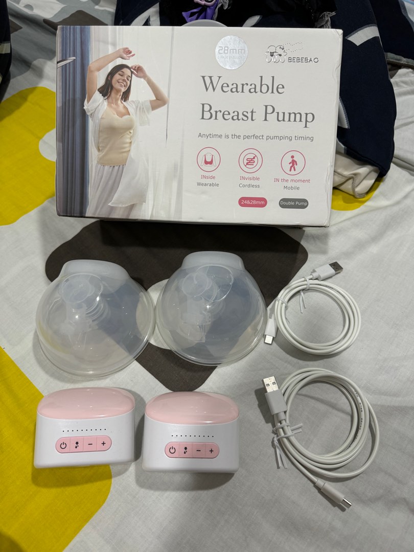 Bebebao wearable breast pump, Babies & Kids, Nursing & Feeding ...