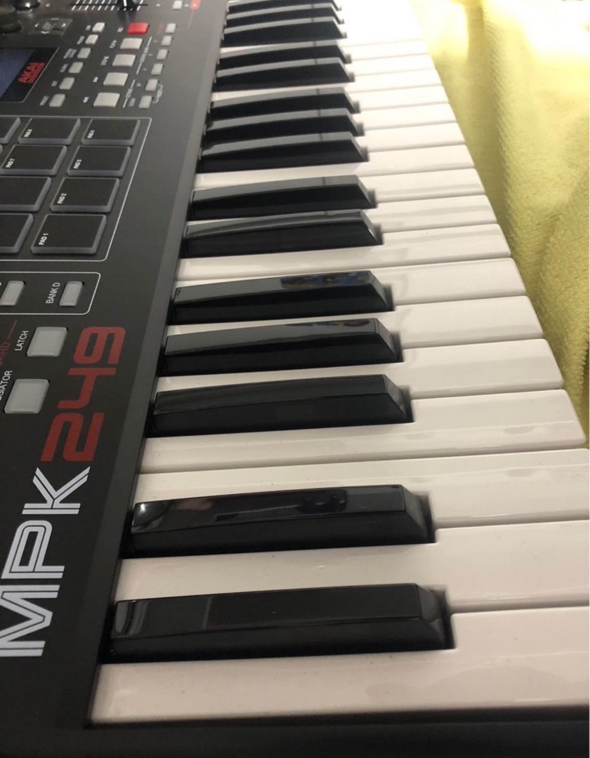 Brand New Akai MK249 Midi Keyboard, Hobbies & Toys, Music & Media ...