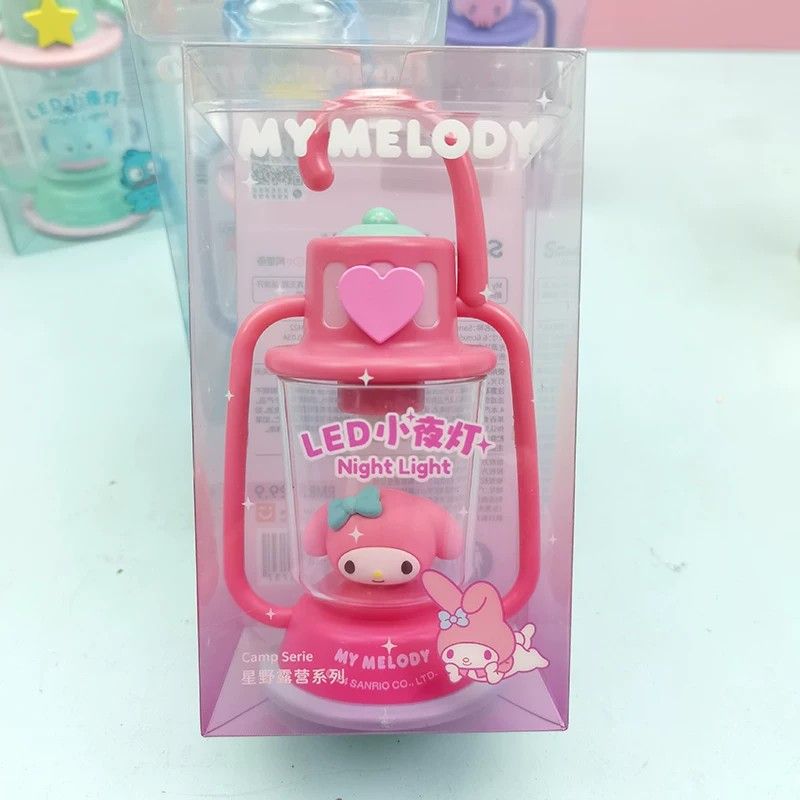 [BRAND NEW! MINISO X SANRIO] SANRIO CHARACTERS CAMPING LED NIGHT LAMP ...