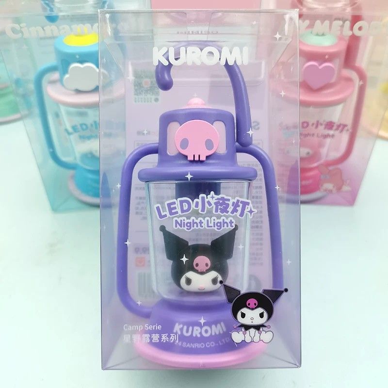 [BRAND NEW! MINISO X SANRIO] SANRIO CHARACTERS CAMPING LED NIGHT LAMP ...