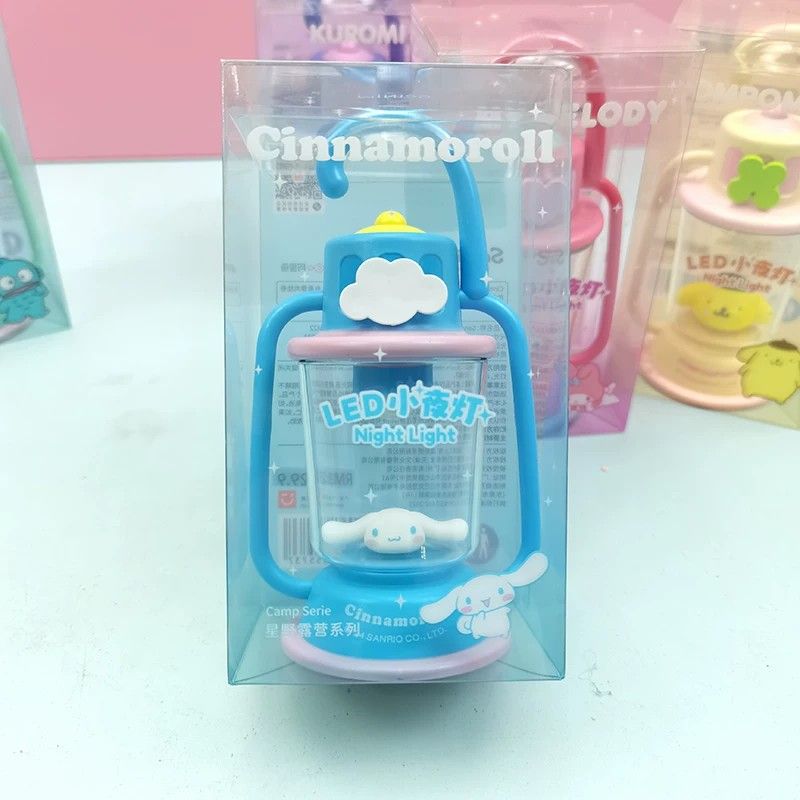 [BRAND NEW! MINISO X SANRIO] SANRIO CHARACTERS CAMPING LED NIGHT LAMP ...