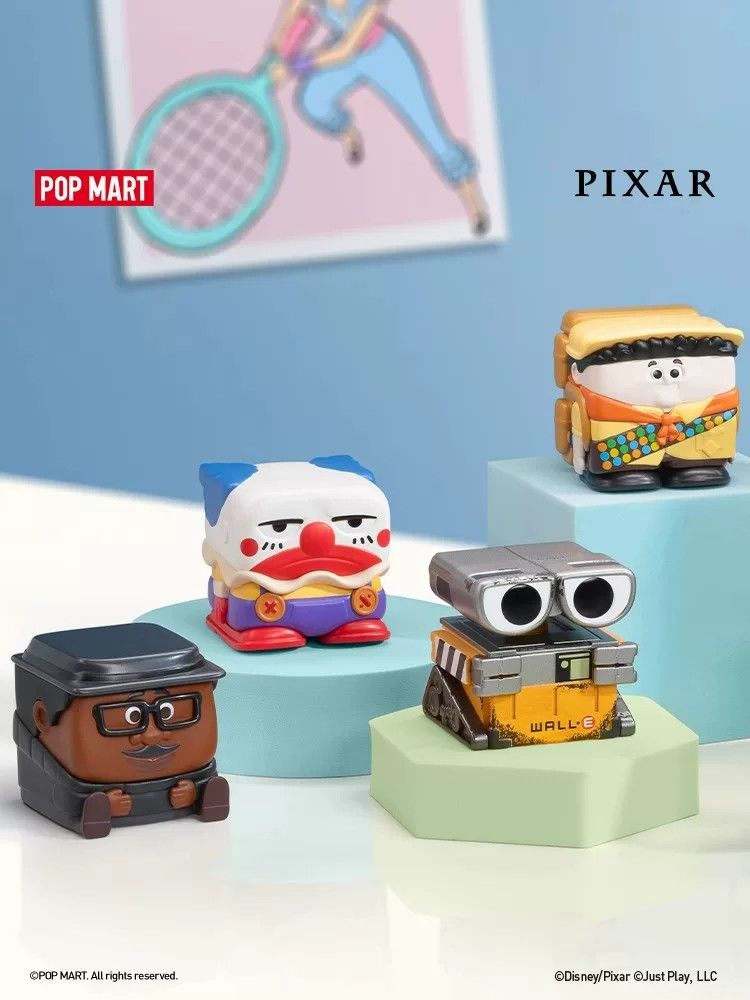 [BRAND NEW! POPMART] POPMART DISNEY PIXAR POP CUBE 1 SERIES FULL SET ...