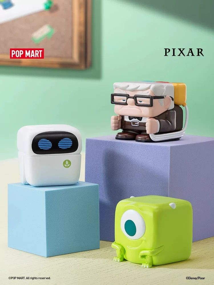 [BRAND NEW! POPMART] POPMART DISNEY PIXAR POP CUBE 2 SERIES FULL SET ...