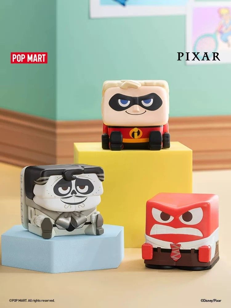 [BRAND NEW! POPMART] POPMART DISNEY PIXAR POP CUBE 3 SERIES FULL SET ...