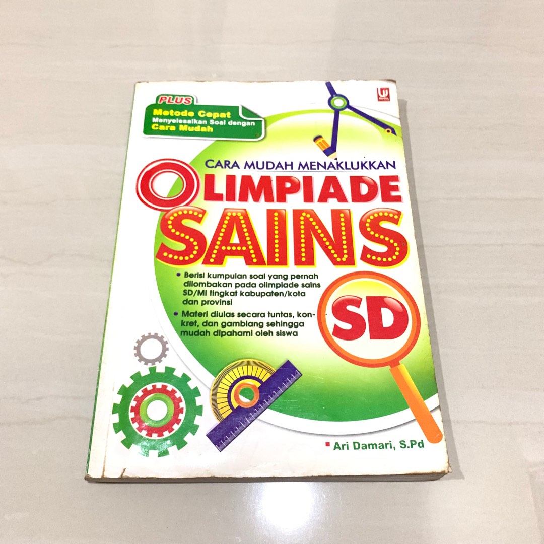 Buku Cara Mudah Menaklukkan Olimpiade Sains SD, Buku & Alat Tulis, Buku ...