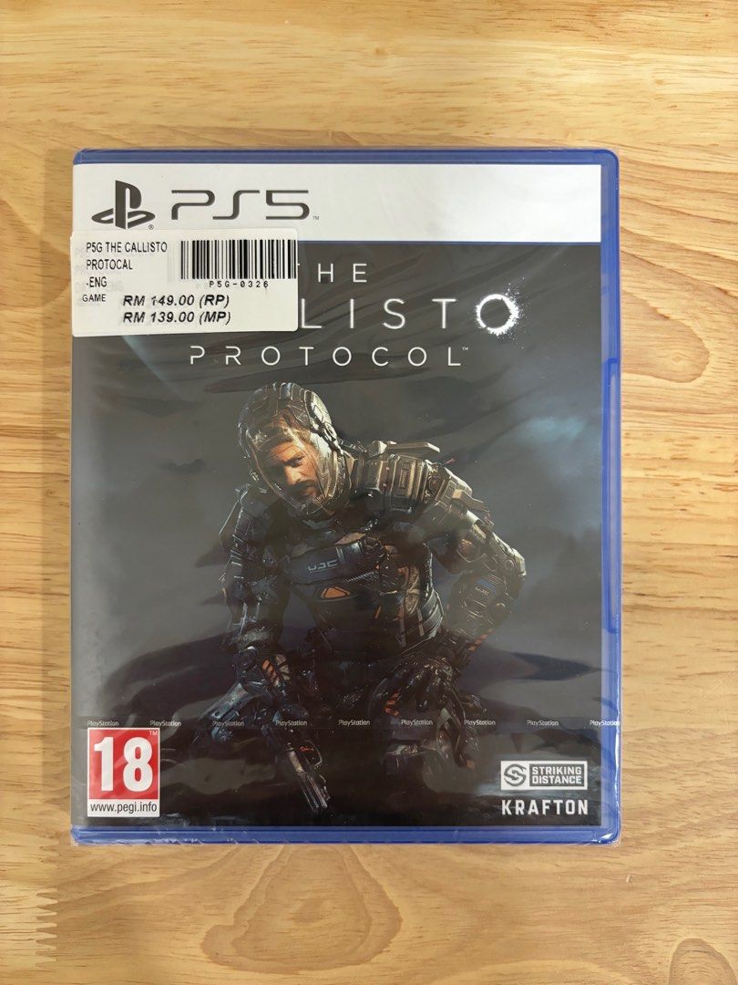 Callisto Protocol PS5 Disc game, Video Gaming, Video Games, PlayStation ...