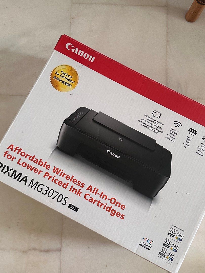 Canon PIXMA MG3070S printer, Computers & Tech, Printers, Scanners ...