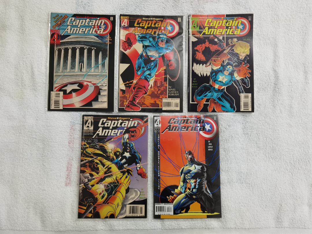 CAPTAIN AMERICA (1968) issue 444, 445, 446, 447, 448. "Operation ...