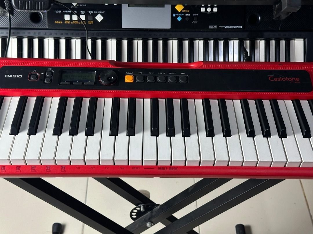 Casio CT-S200BK-FA Portable 61 Keys Keyboard Piano Organ Touch Response ...