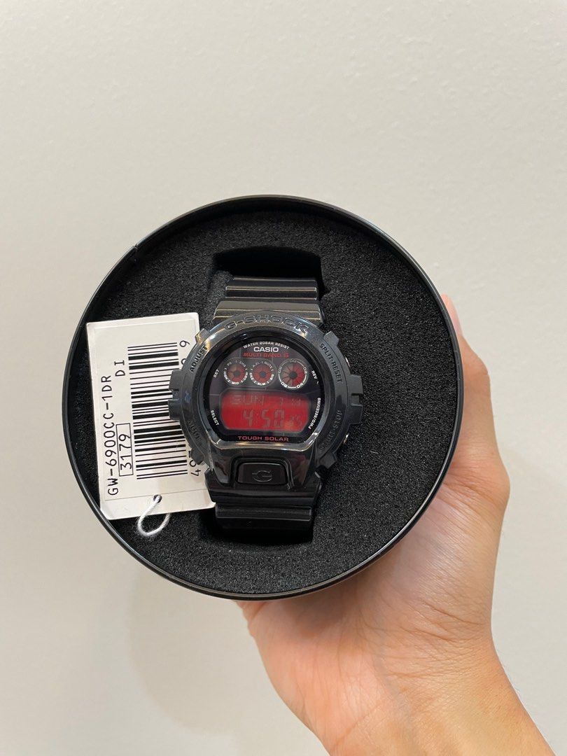 CASIO G-Shock Digital 'Black' GW-6900CC-1, Men's Fashion, Watches ...