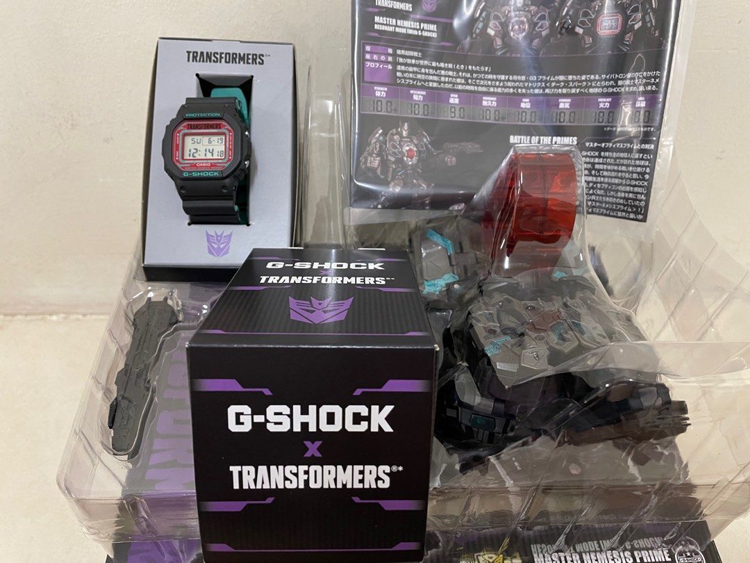Casio G-Shock x Transformers DW-5600TF19-SET Limited Edition (JAPAN SET ...