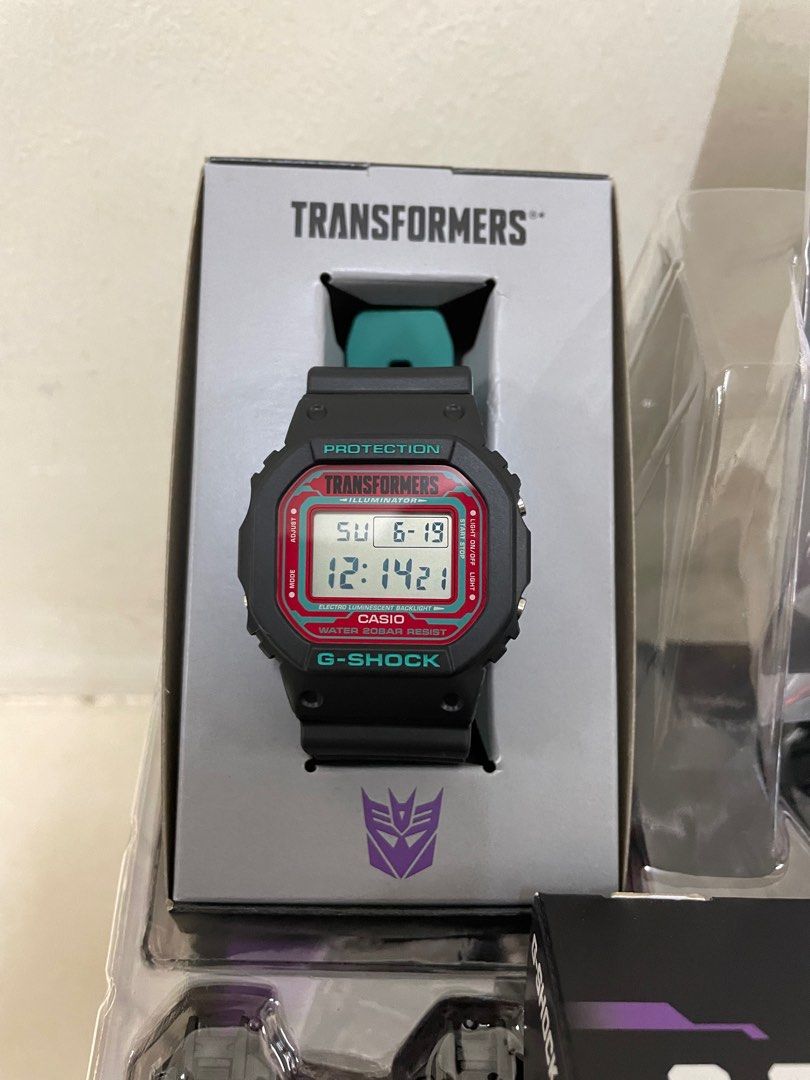 Casio G-Shock x Transformers DW-5600TF19-SET Limited Edition (JAPAN SET ...