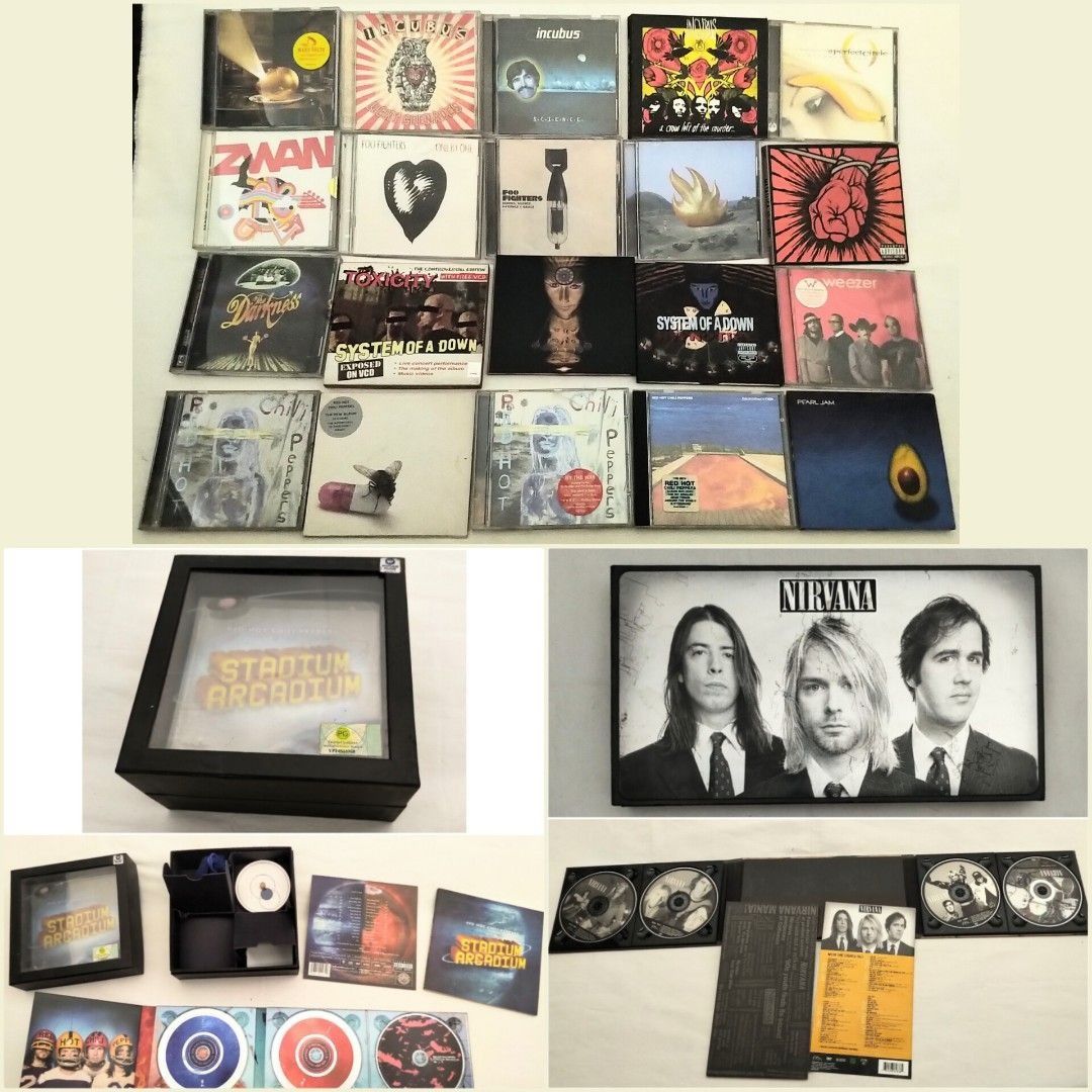 CD foreign artists - rock, indie, alternative, oldies, box set, etc ...