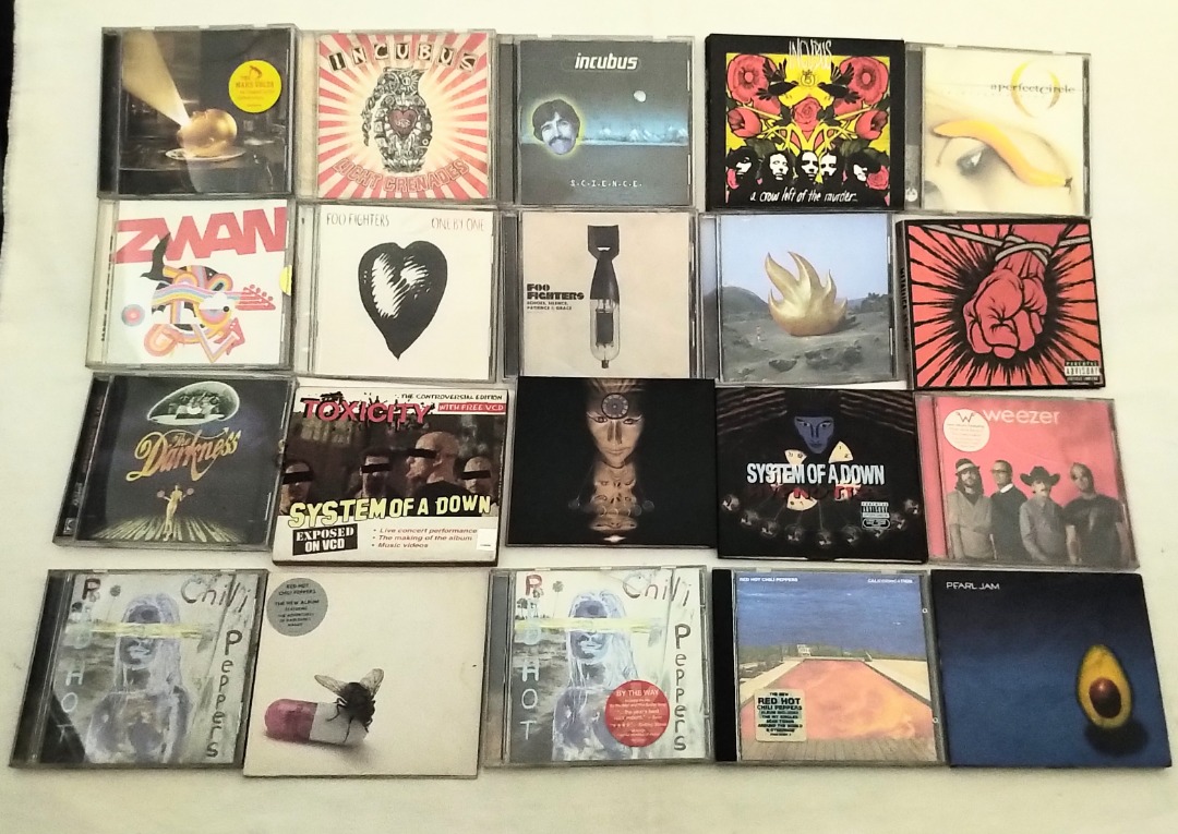 CD foreign artists - rock, indie, alternative, oldies, box set, etc ...
