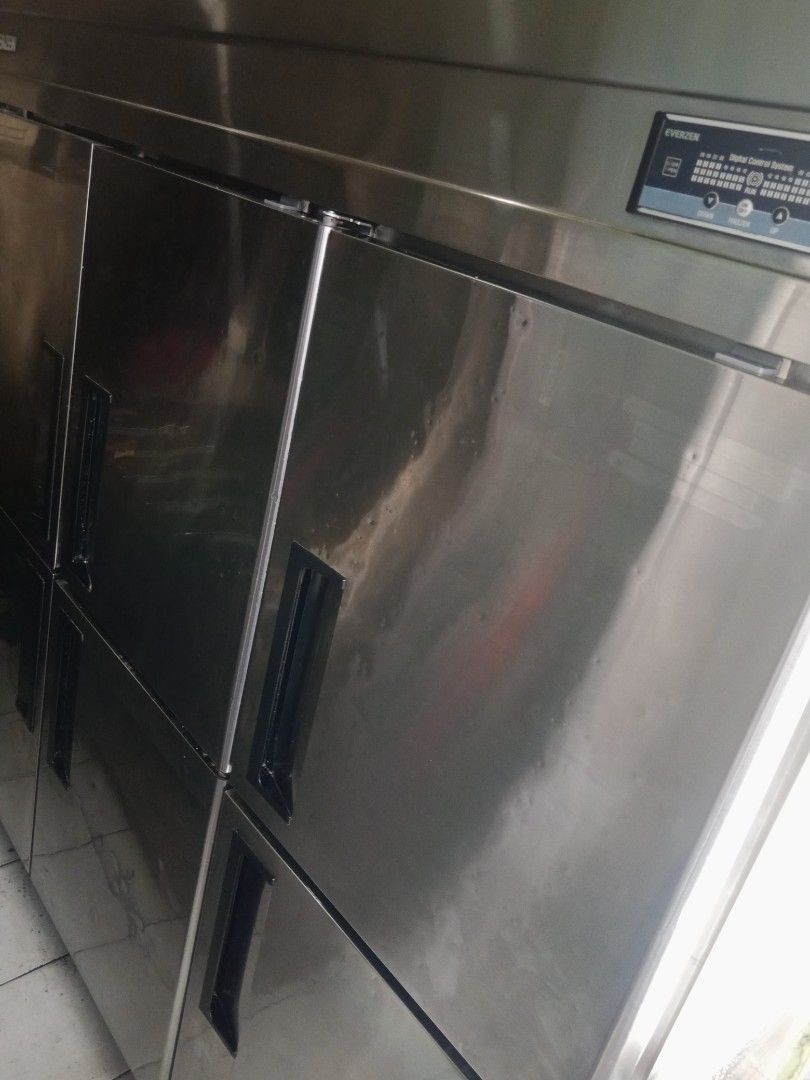 EVERZEN UPRIGHT CHILLER 6 DOOR PINTU, Kitchen & Appliances di Carousell