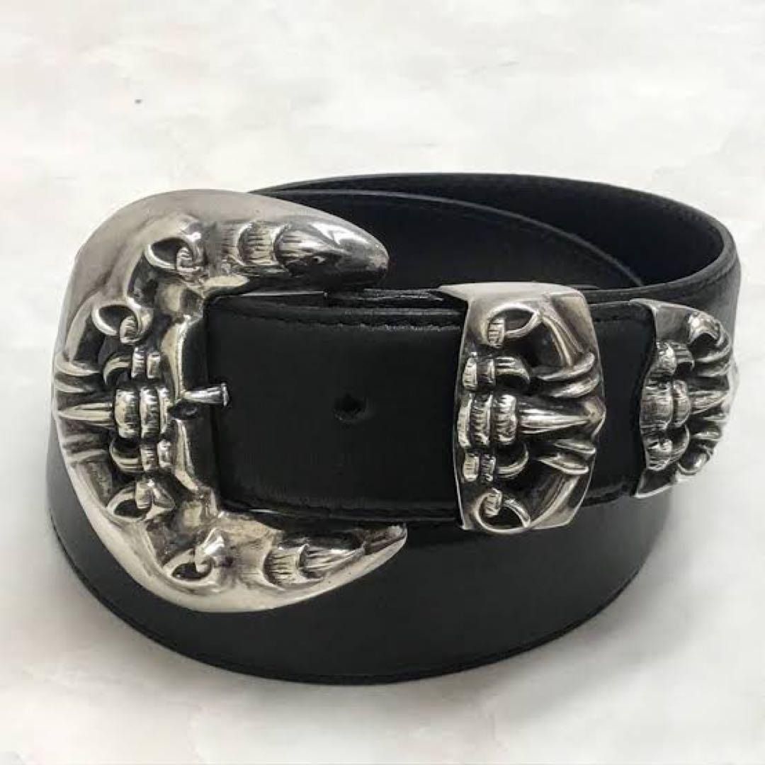 Chrome Hearts Belt Crow 32 inch the model worn by Mr. Inaba, Men's ...