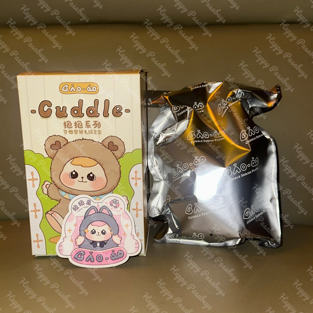 cq toys bao-ao cuddle plush series cuddle rabbit sealed foil, Hobbies ...