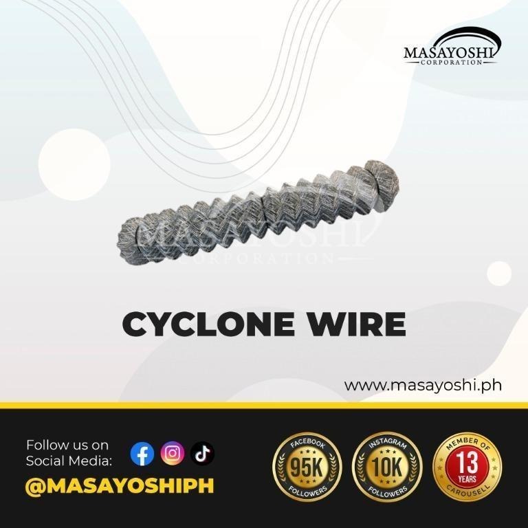Cyclone Wire 2.1 x 2 x 2 x 6m 3ft | Cyclone Fence | Hurricane Fence ...