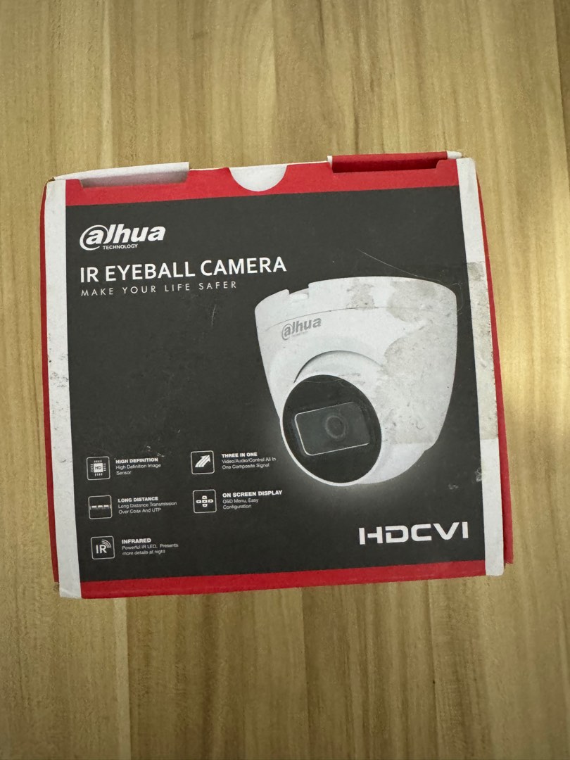 Dahua CCTV IR Eyeball Camera, Furniture & Home Living, Security & Locks ...